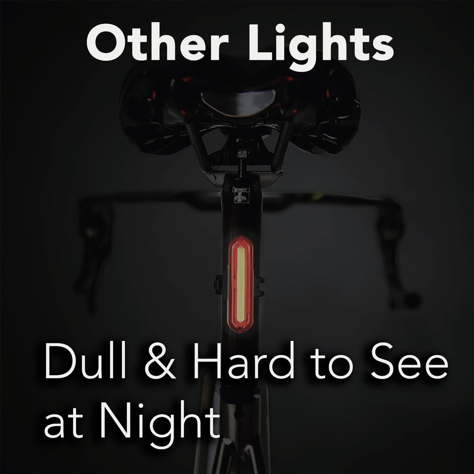 HeartGlow Pro Heart-Shaped LED Tail Light for Bikes | Waterproof ...